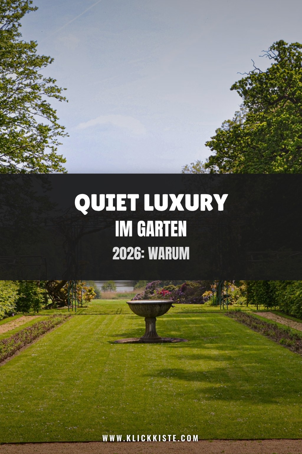 Quiet Luxury im Garten 2026: Warum der Trend gerade alle erwischt